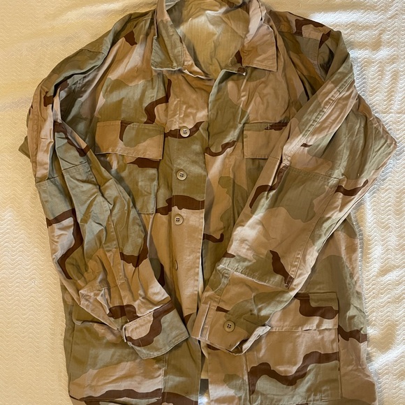 american tri color | Jackets & Coats | Mens Desert Camouflage Field ...